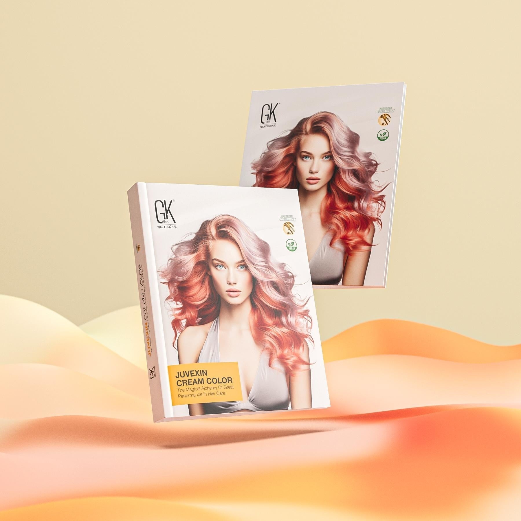 New Swatch Book with 125 Shades – GK Hair USA